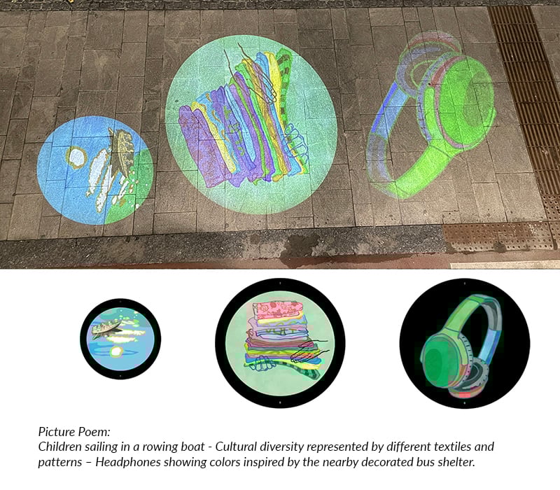 A Norwegian Town Tells Its Story With “Picture Poem” Gobo Projections